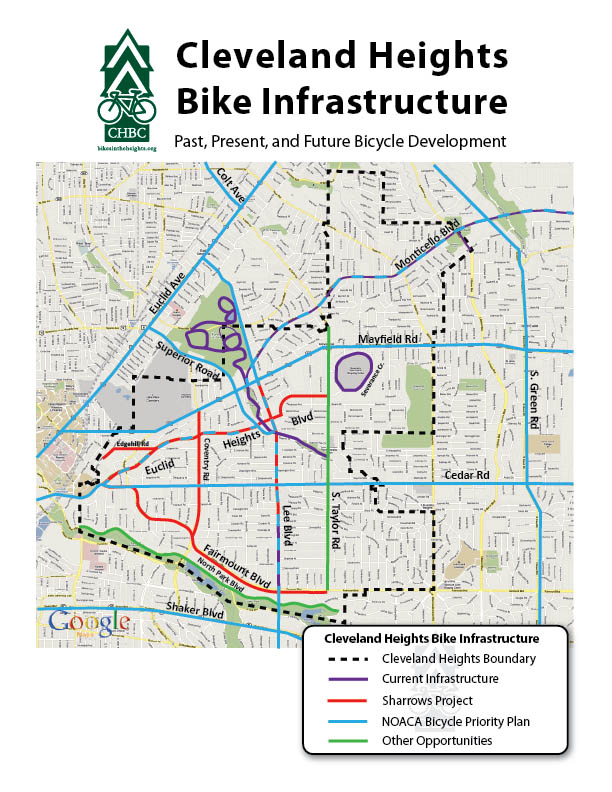 Sharrows Project – Heights Bicycle Coalition